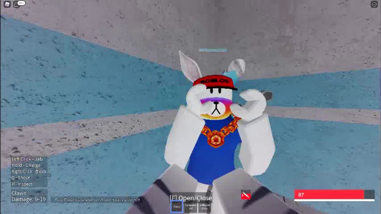 Roblox : goo animal simulator (crystal testing) Let's play as a furry ...