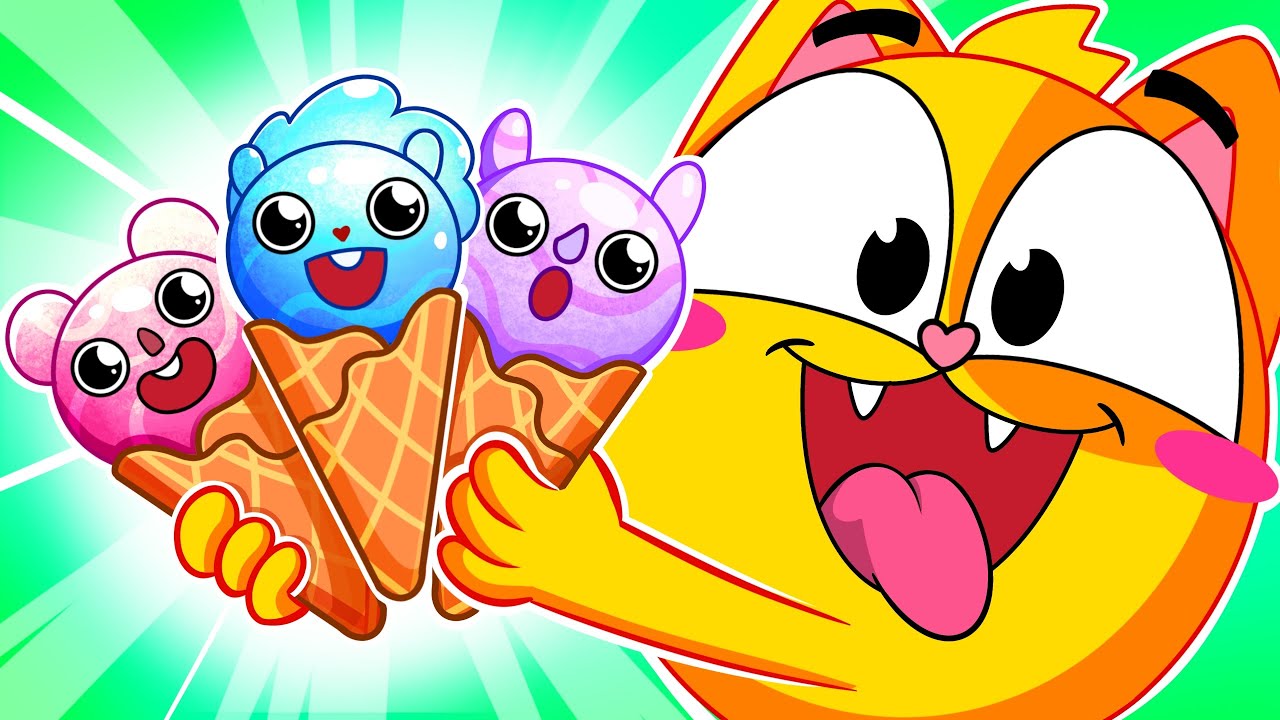 This is My Ice Cream 🍦🤩 We love Yummy Ice Cream 🍨 +Funny Kids Cartoons ...