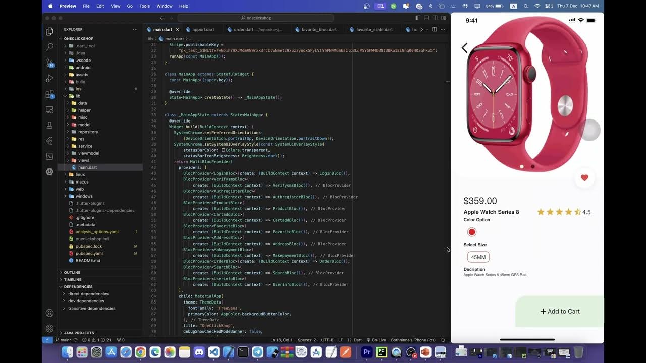 Flutter&Dart with Rest API (Ecommerce APP) - YouTube
