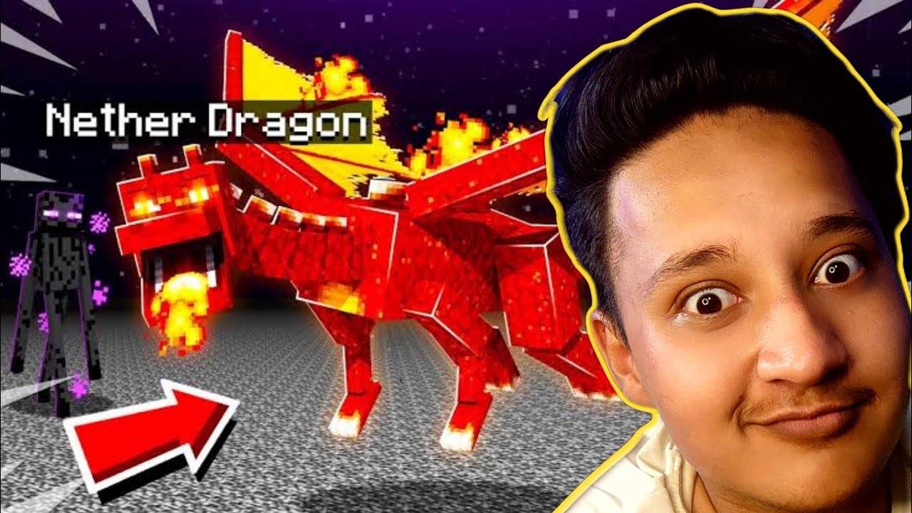 Nether dragon || Minecraft - YouTube