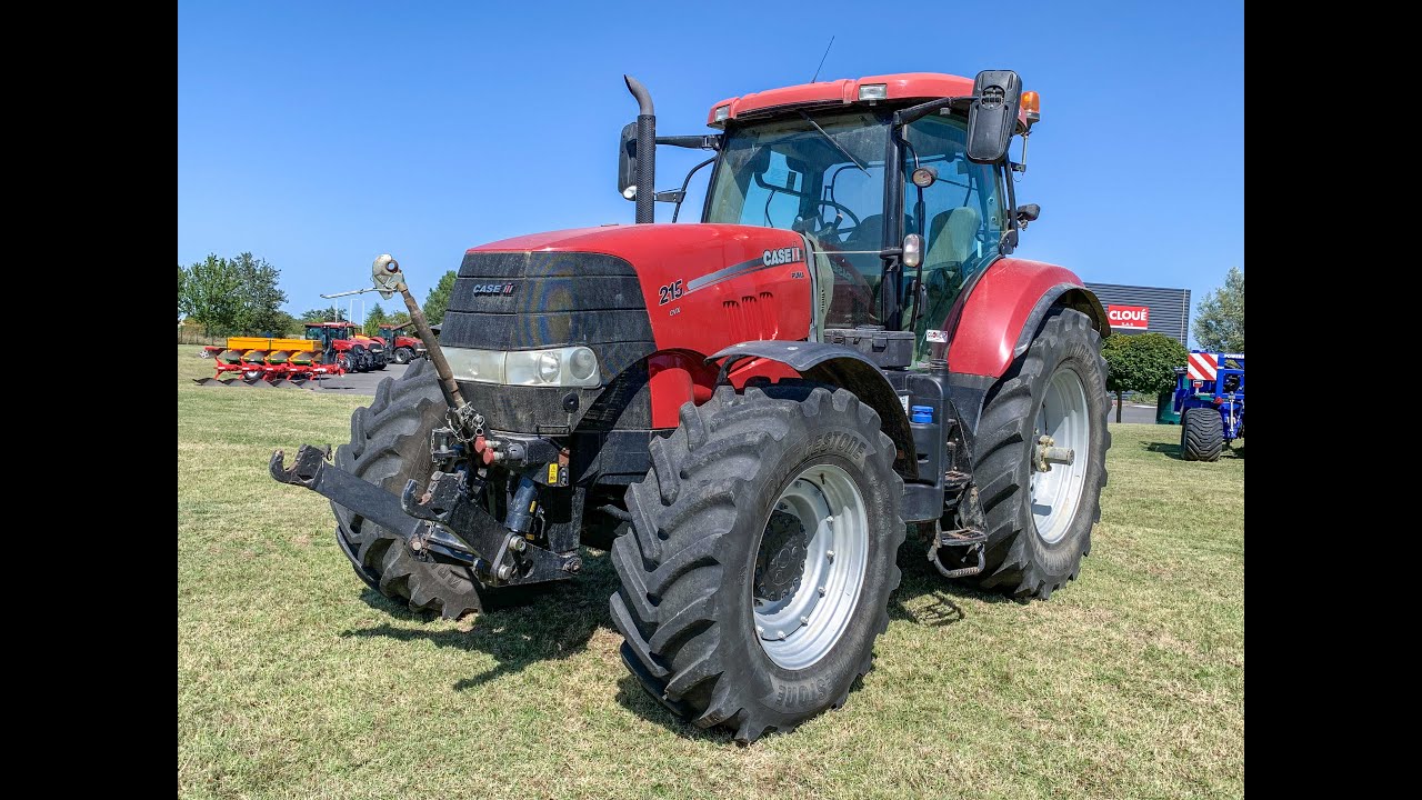 CASE IH PUMA 215 CVX EP GC - YouTube