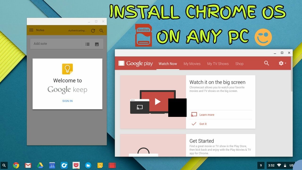 How to install Chrome OS on any Old PC! - YouTube