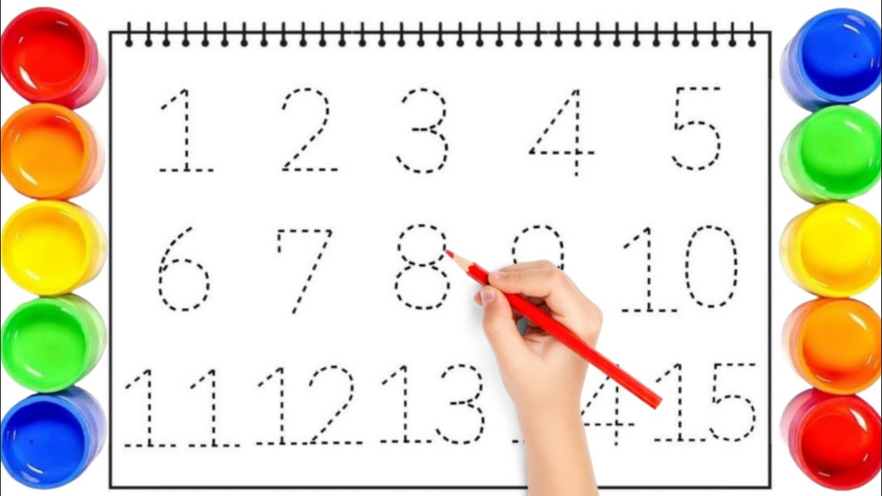 Learn Counting 1 to 15 | 123 Easy Numbers for Kids | abc kids class ...