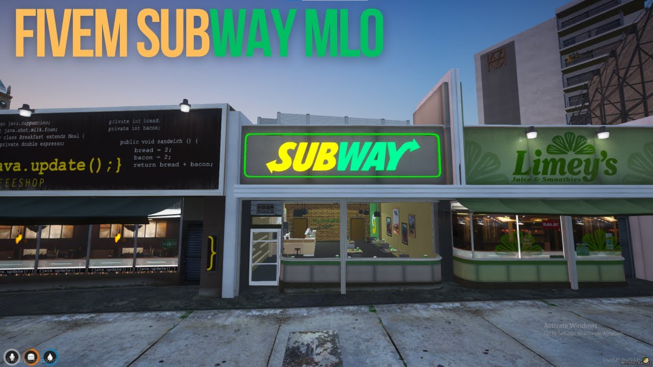 Fivem subway mlo | Fivem Mods | Interior & map for Roleplay | FiveM mlo ...