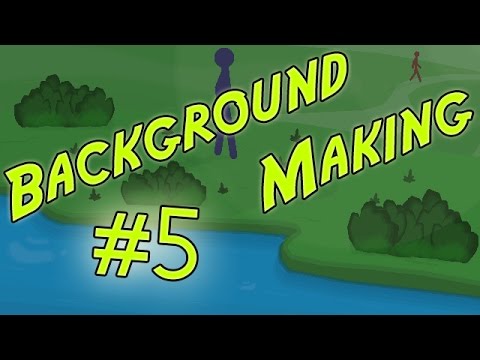Background Making #5 - TIME LAPSE - Pivot Stickfigure Animator - YouTube