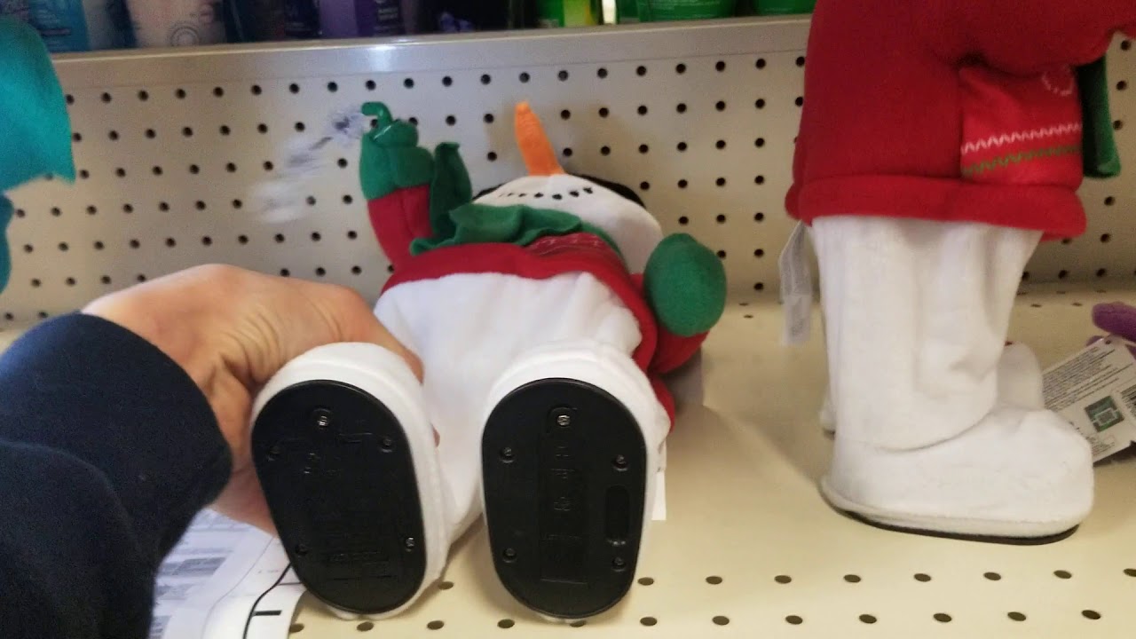 4 Gemmy 2019 Snowflake Spinning Snowmen at CVS! - YouTube