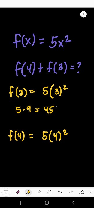 How to add two functions, each containing different numbers? #math # ...