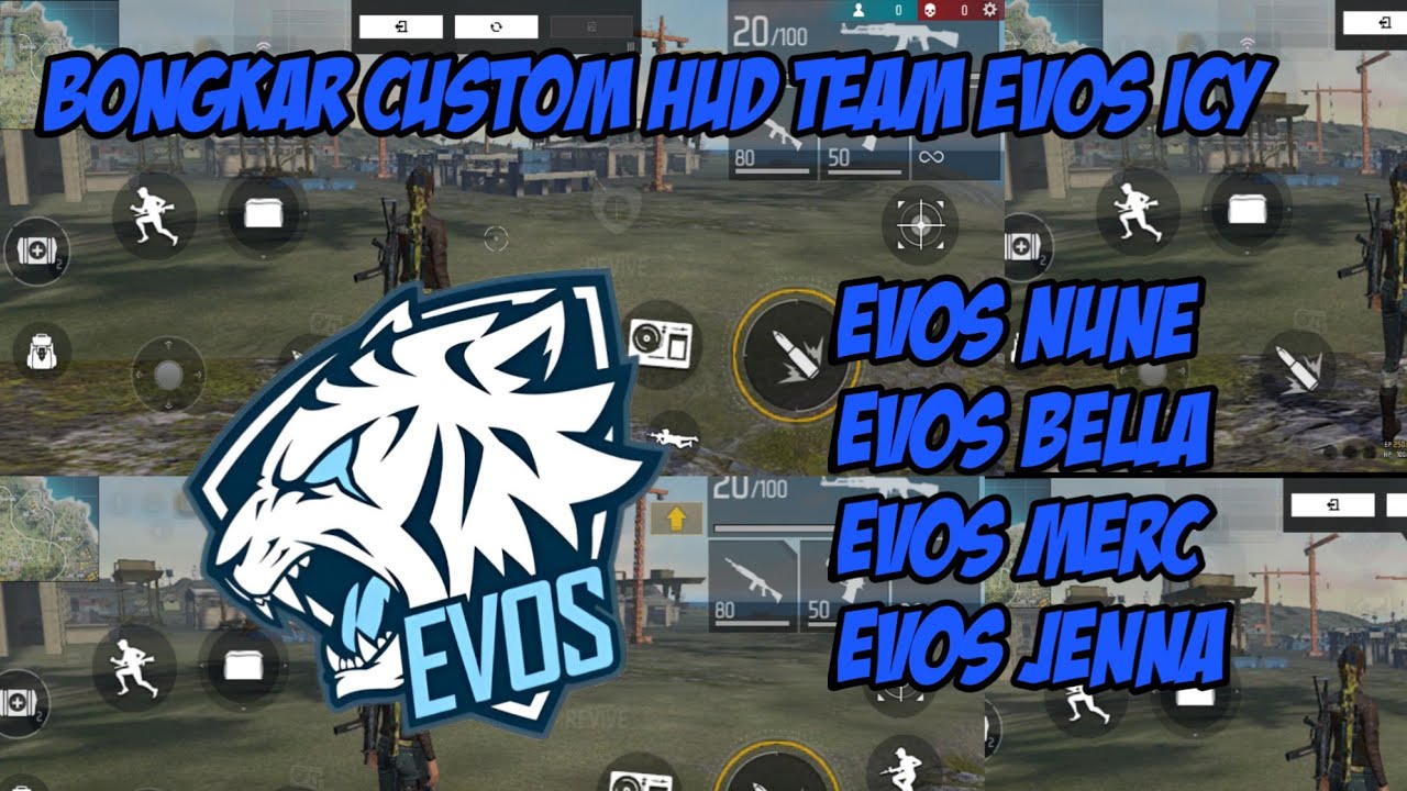 BONGKAR CUSTOM HUD TEAM EVOS ICY - YouTube