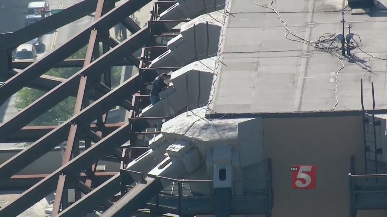 Engineers Examine State Office Building Structure - YouTube