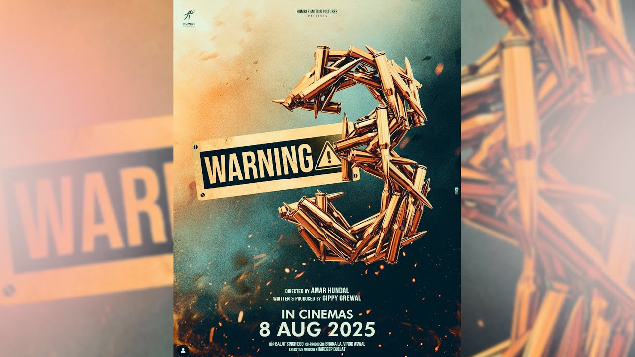 Warning 3 | Trailer | Gippy Grewal | Jasmin Bhasin | Prince KJ ...