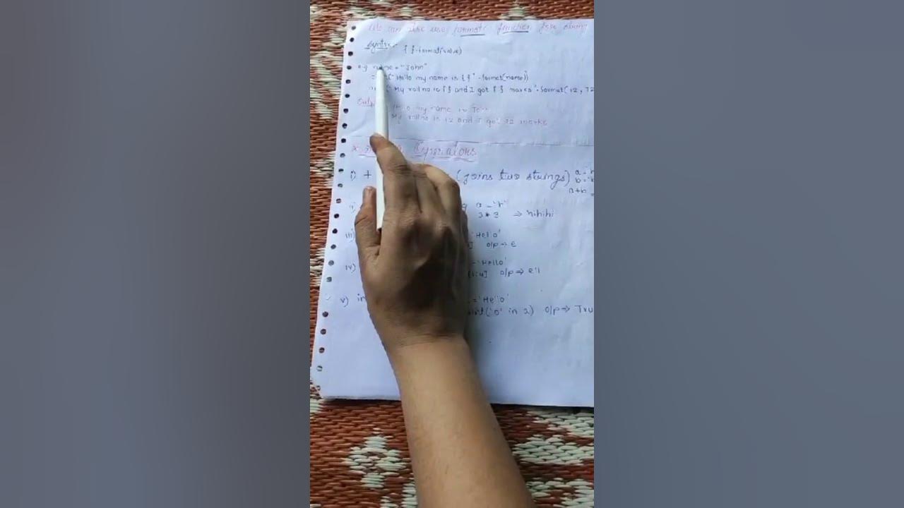 PPS - Unit 4 - Strings (Part 1) - YouTube