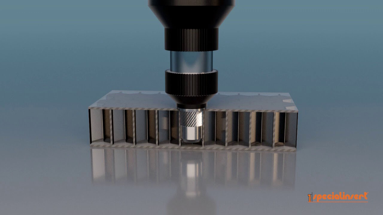 TC/SC/1 threaded insert for sandwich panel /inserti filettati a ...