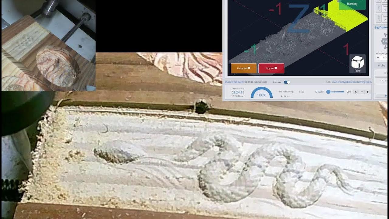 3018 Toolpath CNC MILLING W Fusion 360 Toolpaths - YouTube