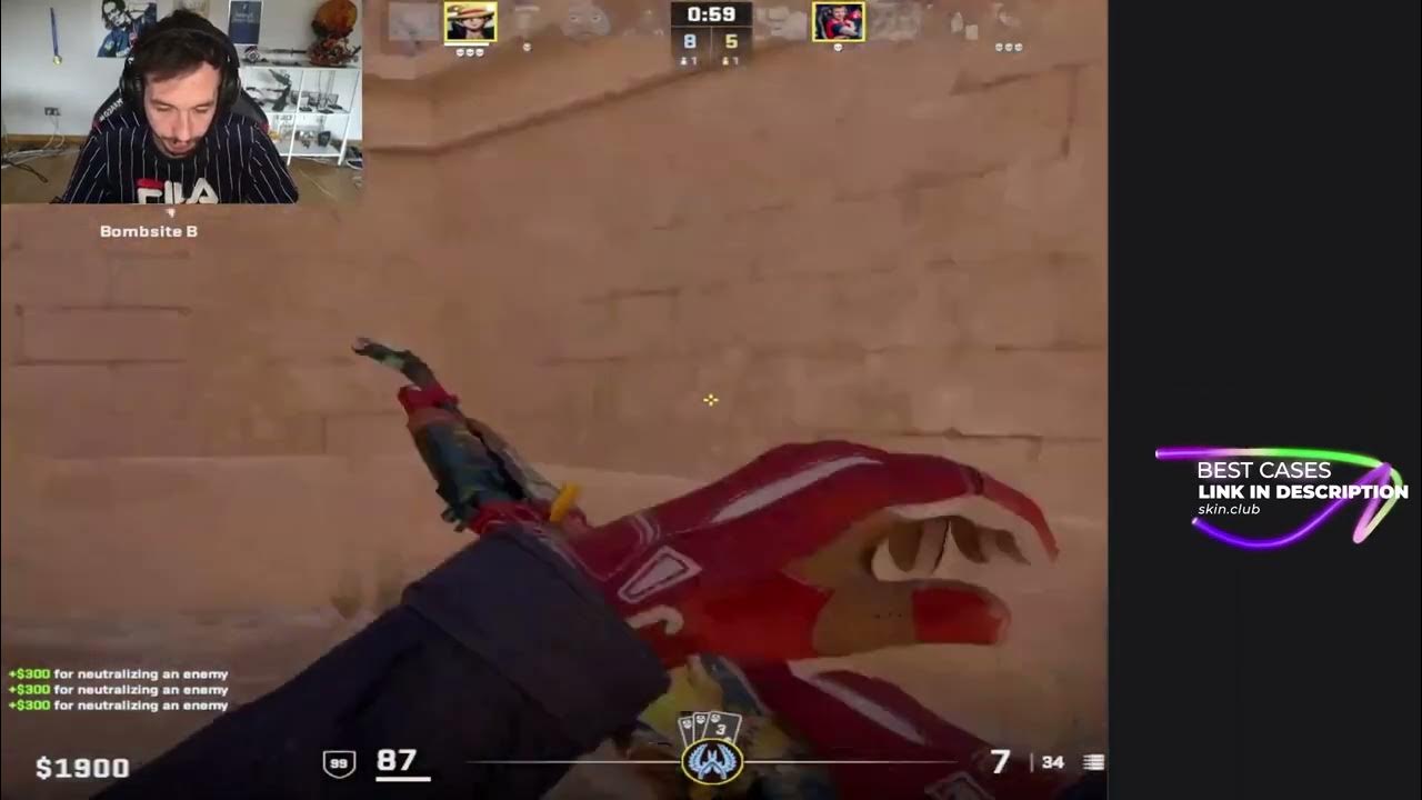 twitch reacts to kennyS - 4k Clutch! (CS2) - YouTube