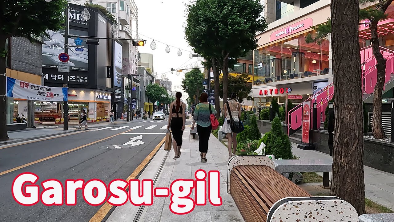 [4K] 이 특별한 길을 걸으면 나도 서울패션니스타? 이 거리를 걸어보자!! | Shinsadong Garosugil of ...