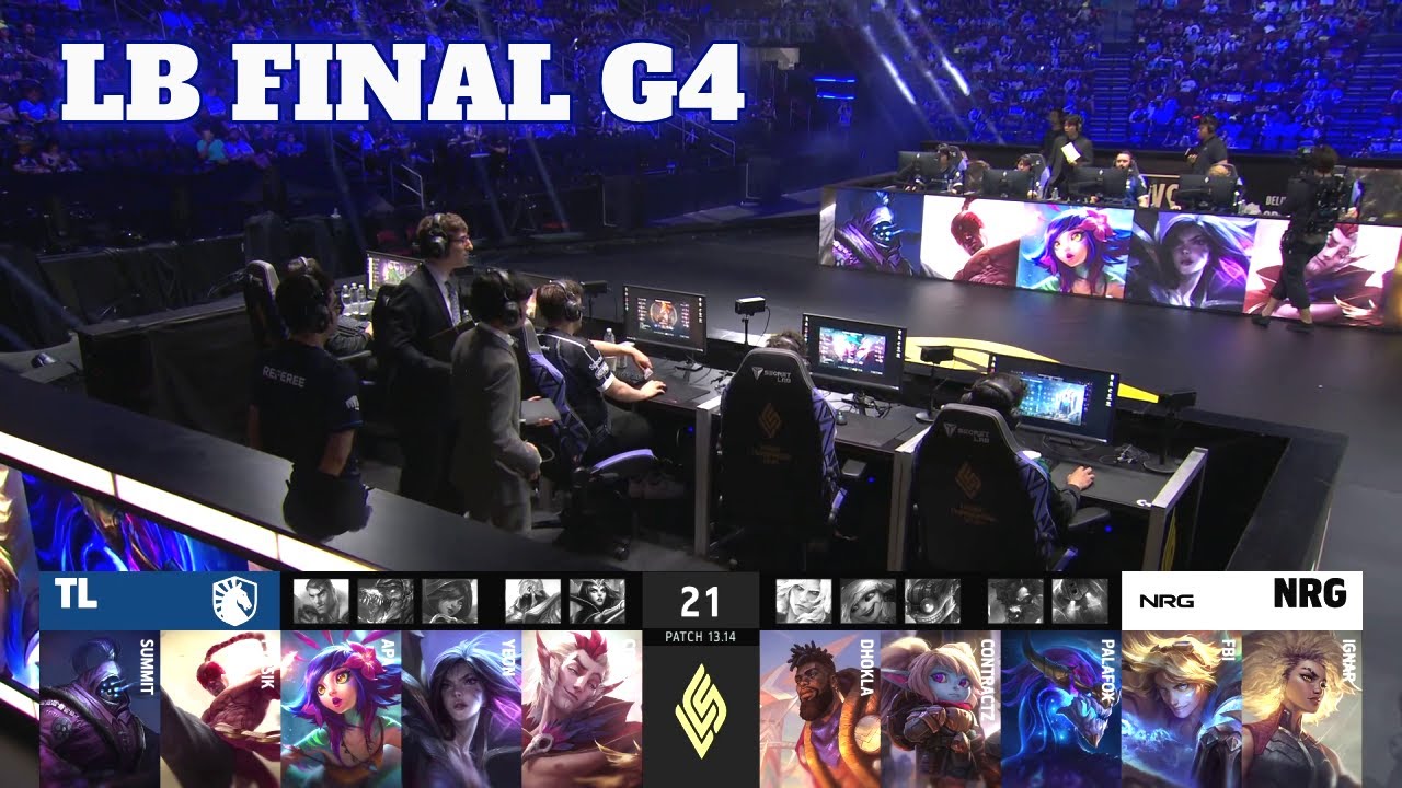 NRG vs TL - Game 4 | Lower Final Playoffs S13 LCS Summer 2023 | NRG vs Team Liquid G4 full - YouTube