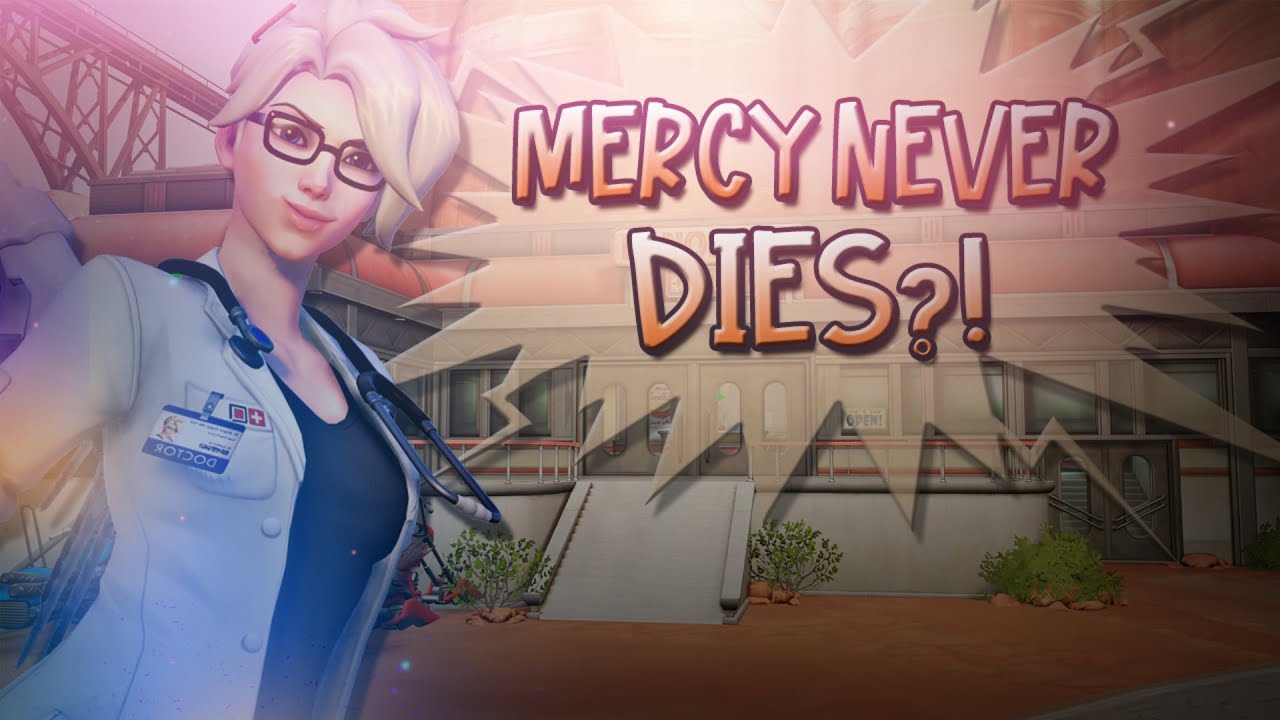 [Overwatch] Mercy Gameplay On Route 66 - YouTube