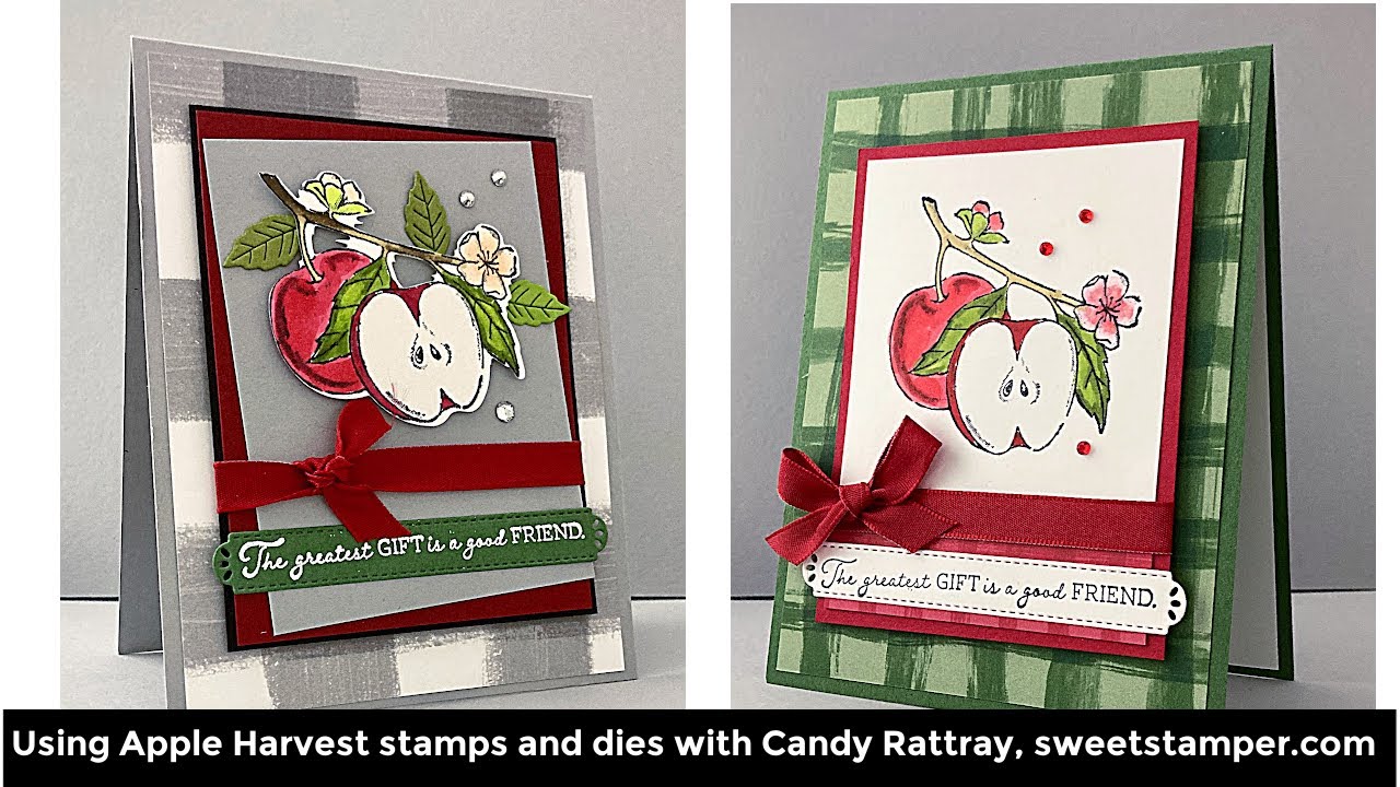 Apple Harvest Cards Perfect for Fall and Beyond! - YouTube