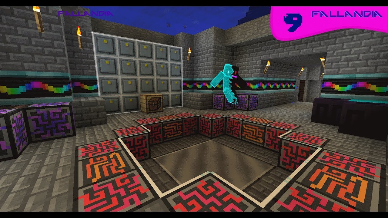 Notre nouvelle base!!! Fallandia#9(Minecraft Modé FR) - YouTube