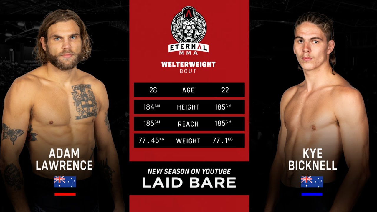 Eternal MMA 82 - Adam Lawrence vs Kye Bicknell - MMA Fight Video - YouTube