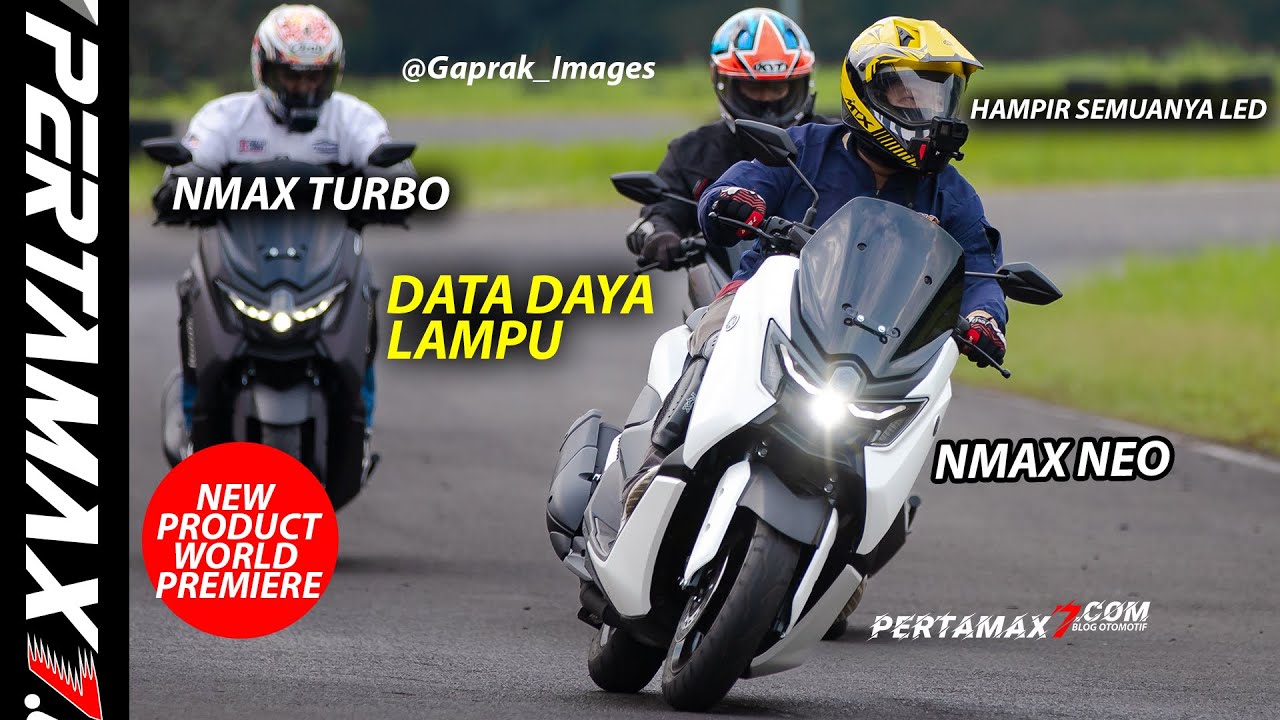 Data Power Lampu Depan Belakang Yamaha NMAX Turbo Neo 2024 Semua Hampir ...