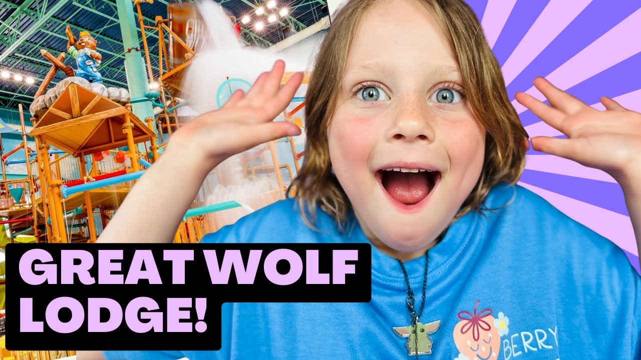 Great Wolf Lodge Water Slides - Meadows 7th birthday water slide party ...