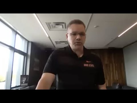 Head coach Chris Holtmann spends an hour talking about Ohio State's ...
