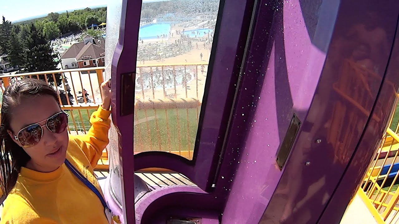 Torpedo Water Slide at Magic Mountain - YouTube