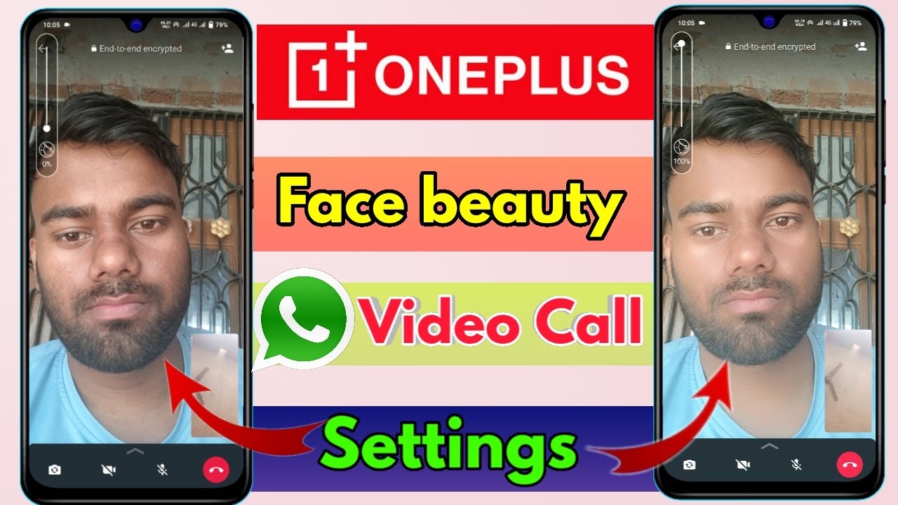 oneplus face beauty video call setting | oneplus video call setting ...