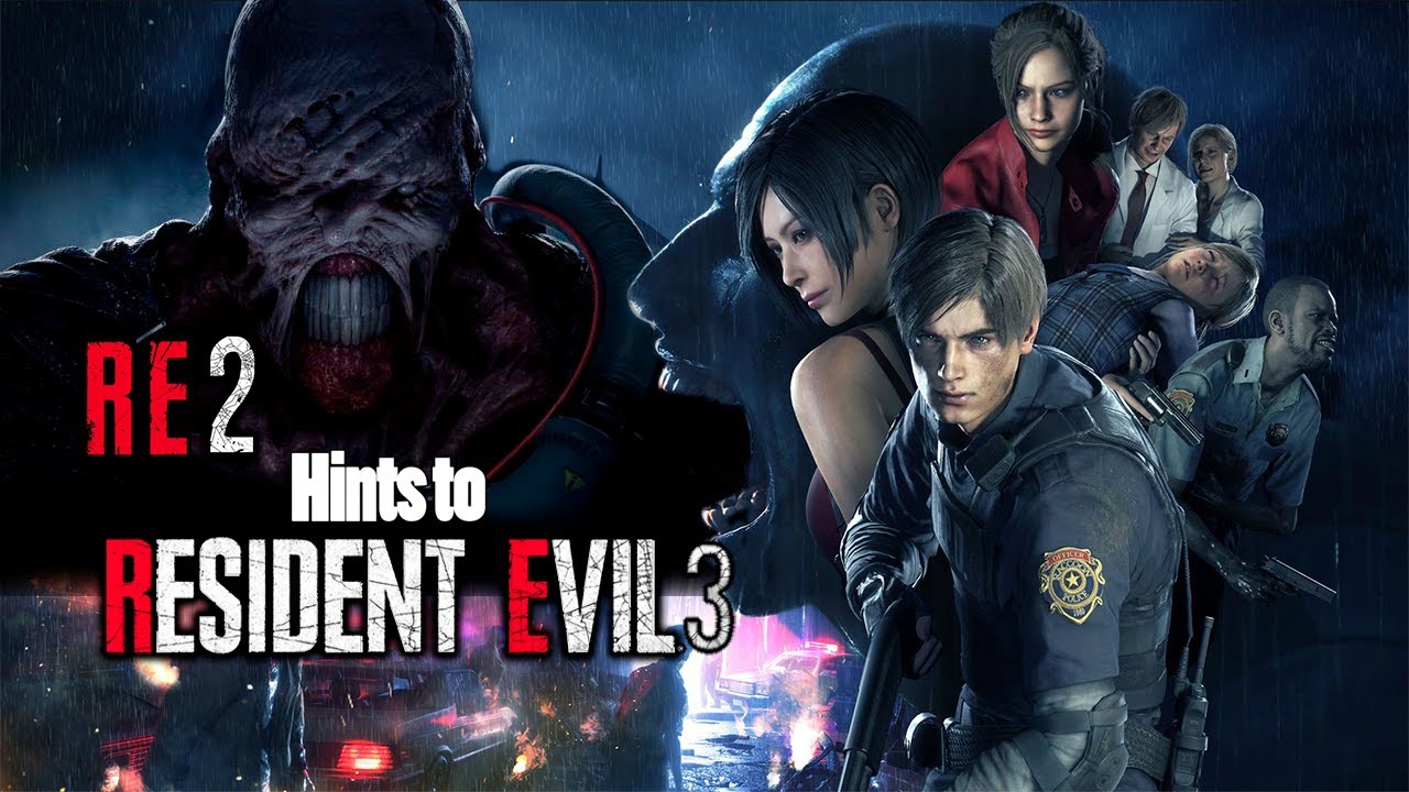 RE2 Remake: Hints at Resident Evil 3 - YouTube