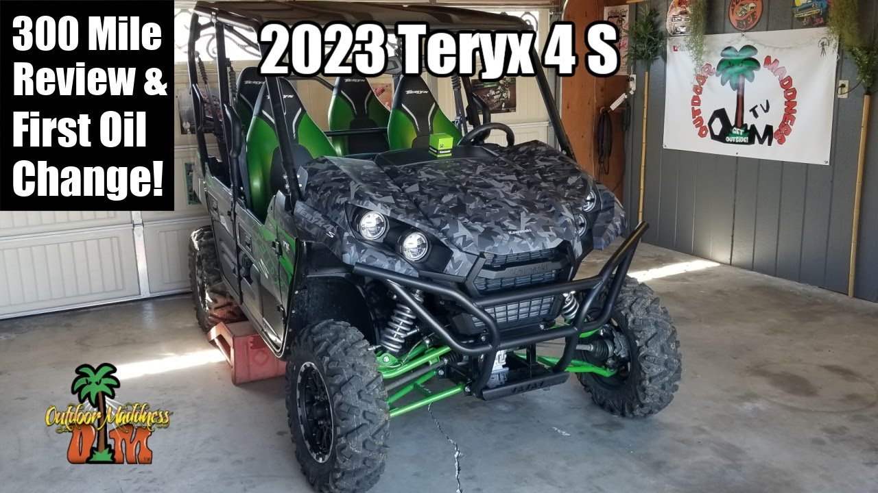 300 Mile Review & Oil Change! 2023 Teryx 4 S - YouTube