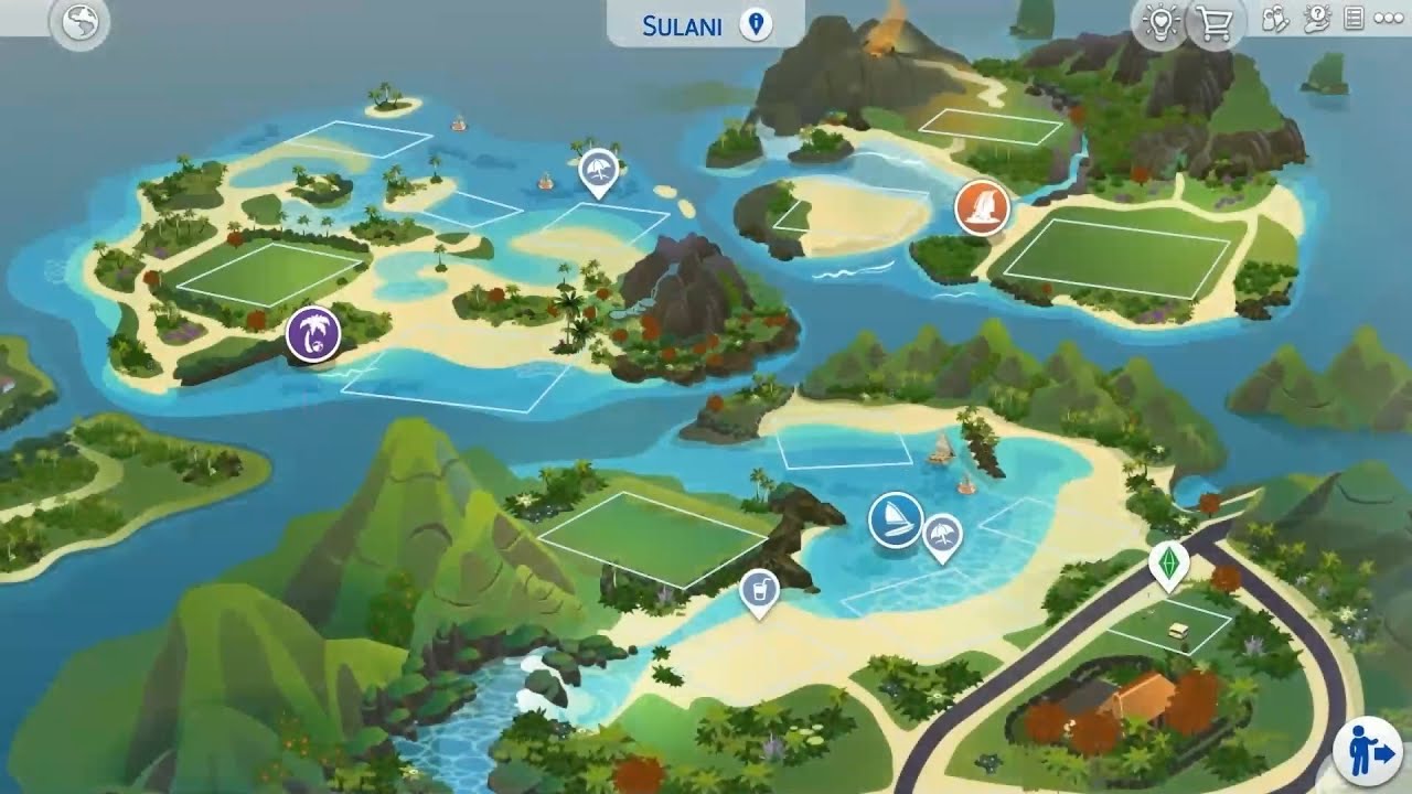 The Sims 4 Stranded Island Challenge Part 1 - YouTube