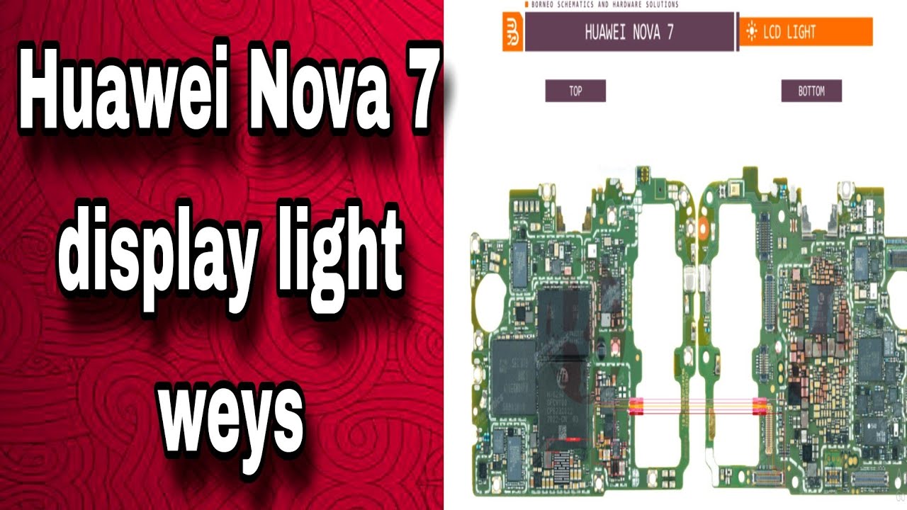Huawei Nova 7 display light problem solution// display light track ...