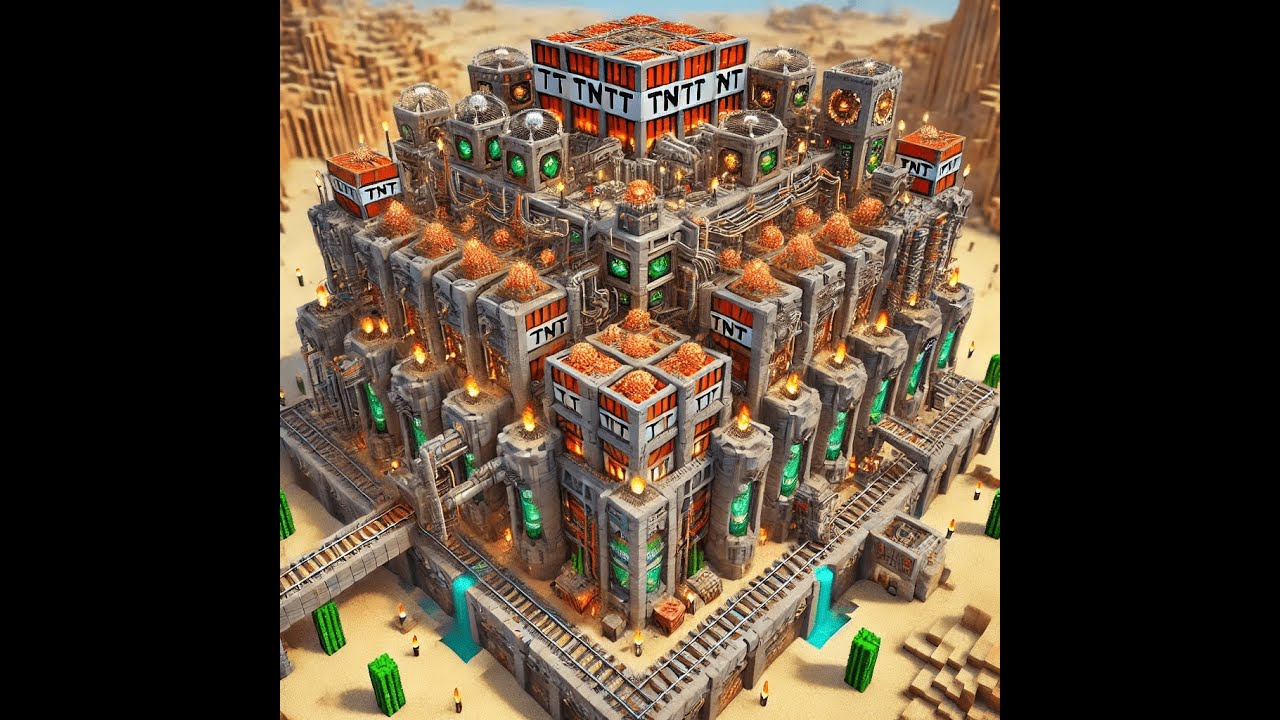INSANE Mega TNT Farm Build in Minecraft Hardcore S2 Ep-11 | Full Guide ...