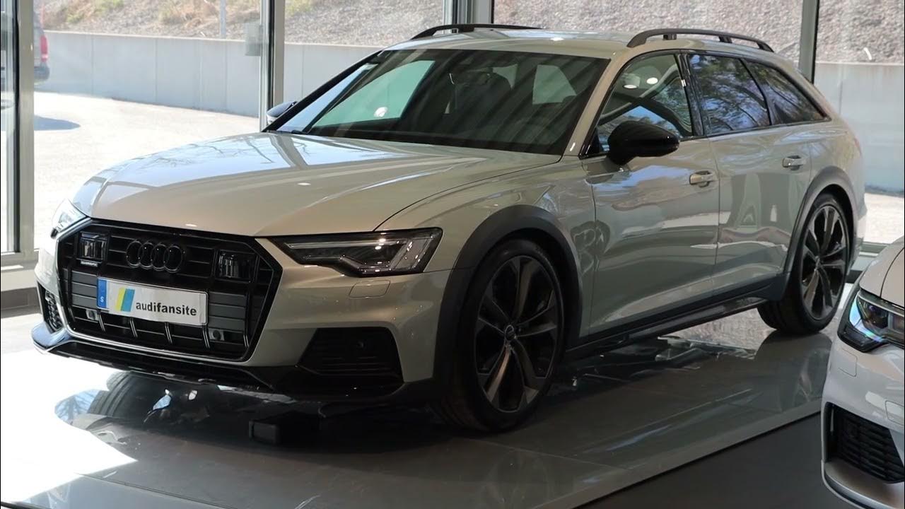 DEW Silver Audi A6 Allroad 2023 45 TDI Quattro With Black Optic And 21 dew-silver-audi-a6-allroad-2023-45-tdi-quattro-with-black-optic-and-21