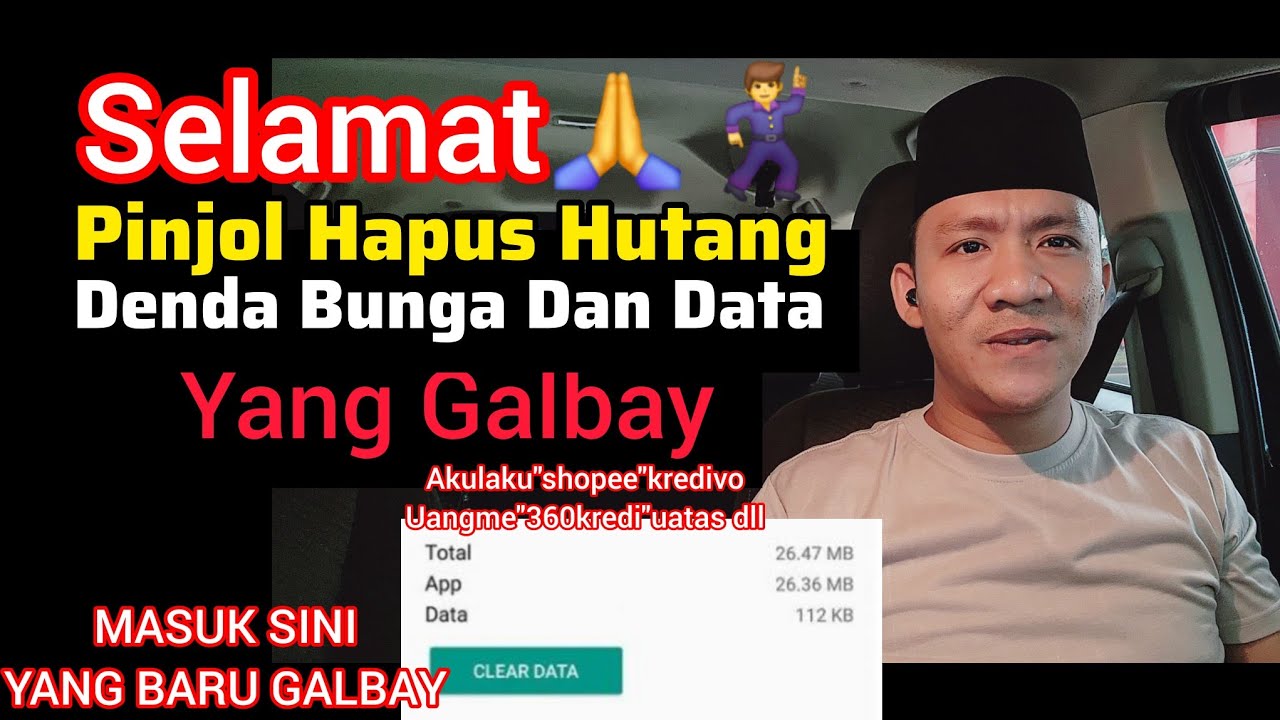 Akhirnya Selamat🙏Pinjol Hilangkan Semua Hutang Denda Bunga Data"Yang Galbay》Hati Hati Gimmick ...