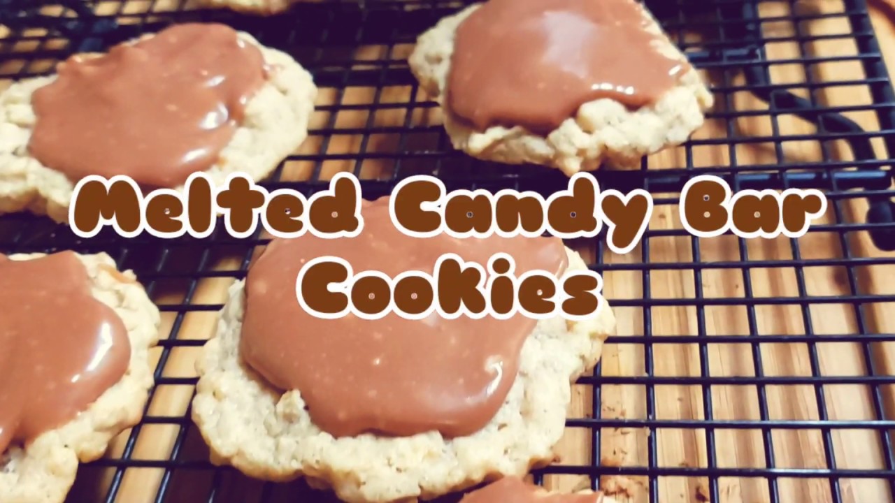 Melted Candy Bar Cookies - YouTube