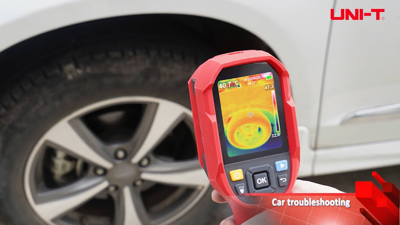 UNI-T UTi165A Thermal Imager - Real-time Image Transmission - YouTube