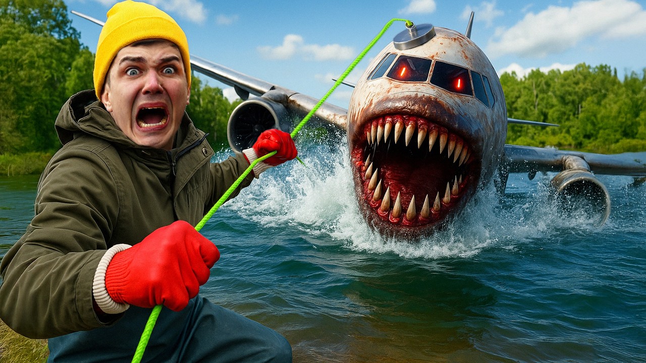 Found Plane Eater Underwater While Magnet Fishing! - YouTube