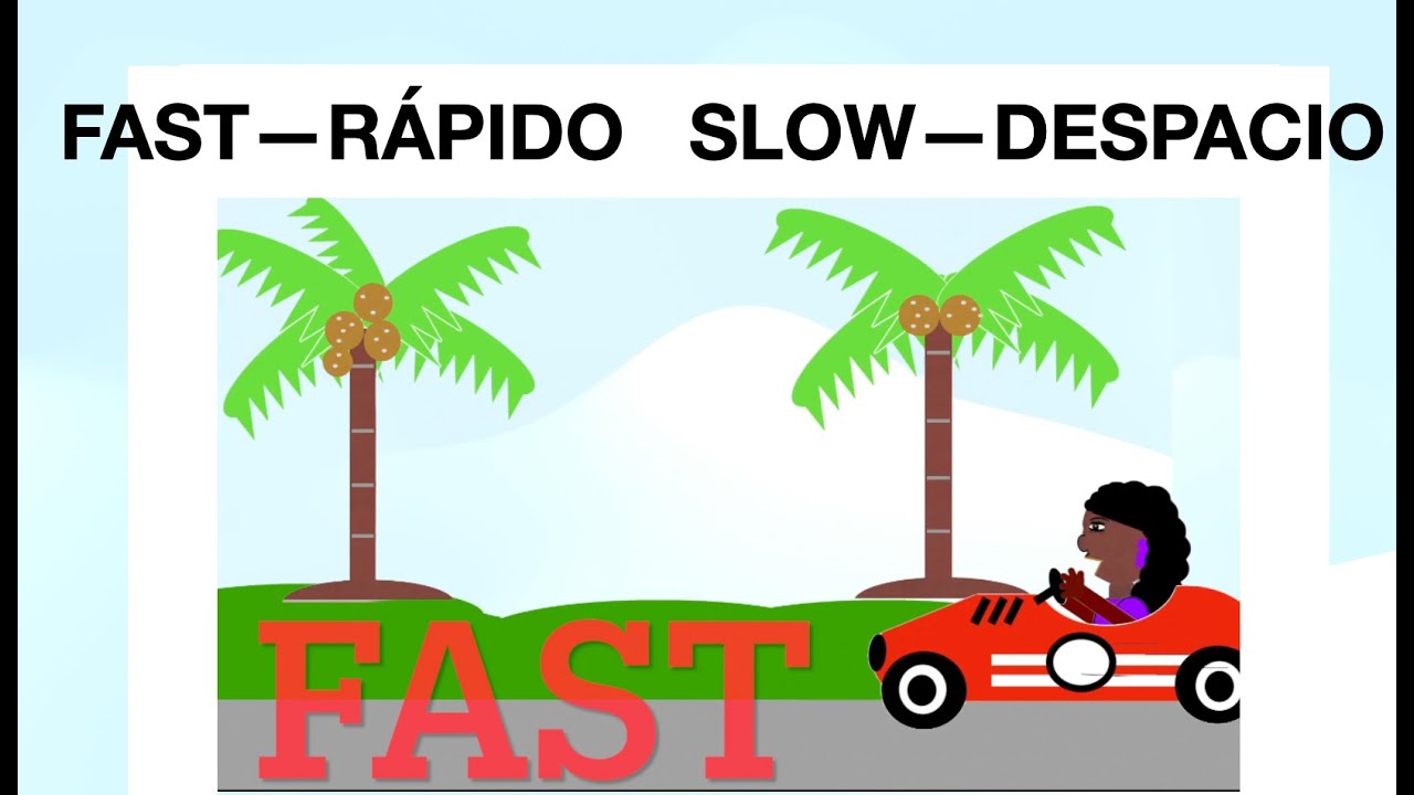 THINGS THAT ARE FAST AND SLOW. RÁPIDO Y DESPACIO - YouTube