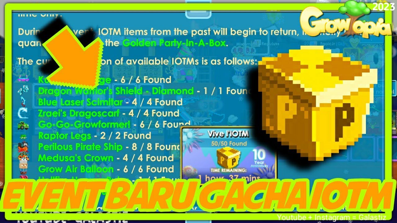 SEMUA IOTM harganya drop kecuali Rayman Fist dan Magplant Anniversary ...