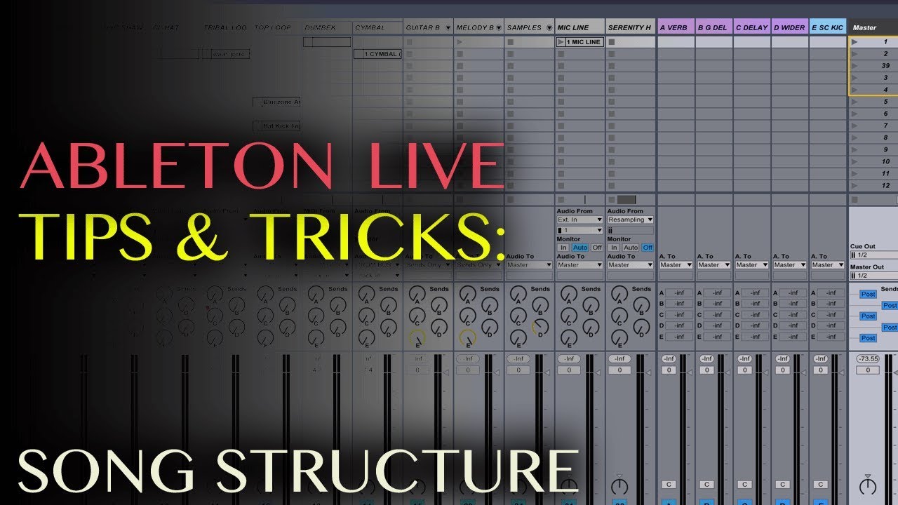 ABLETON LIVE: Tips & Tricks - Song Structure - YouTube