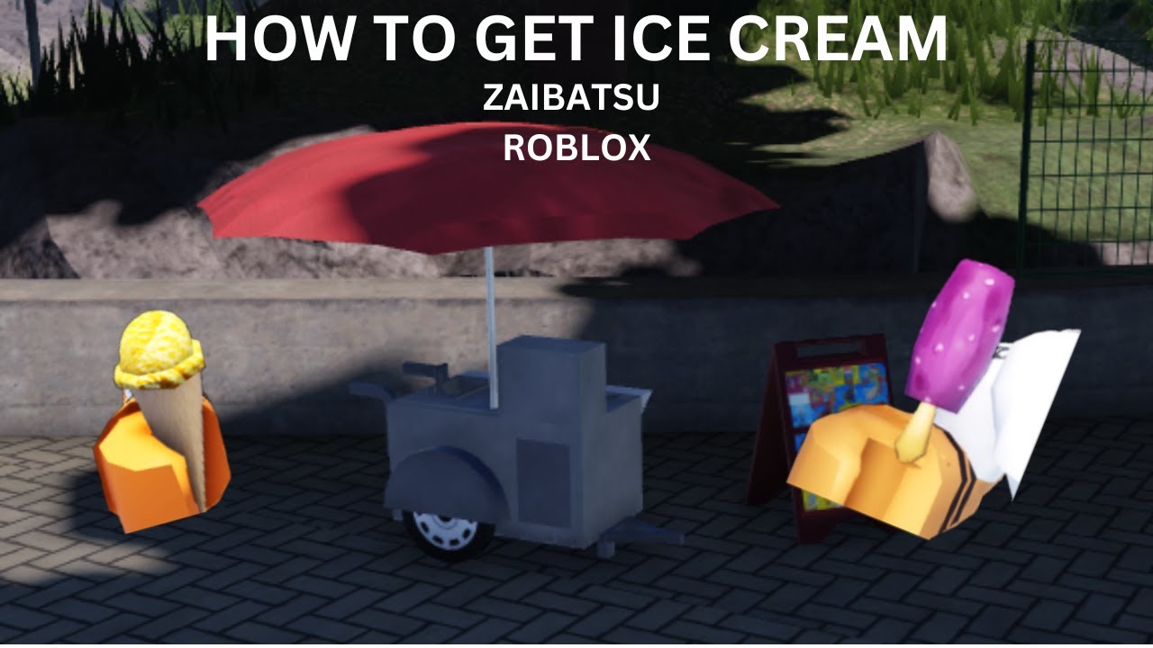 How to get Ice cream in Zaibatsu (Roblox) - YouTube