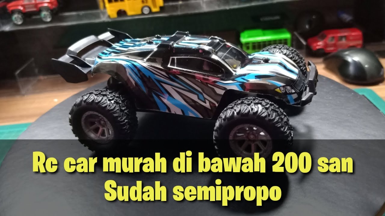 Unboxing rc car rapid monster sudah semipropo - YouTube