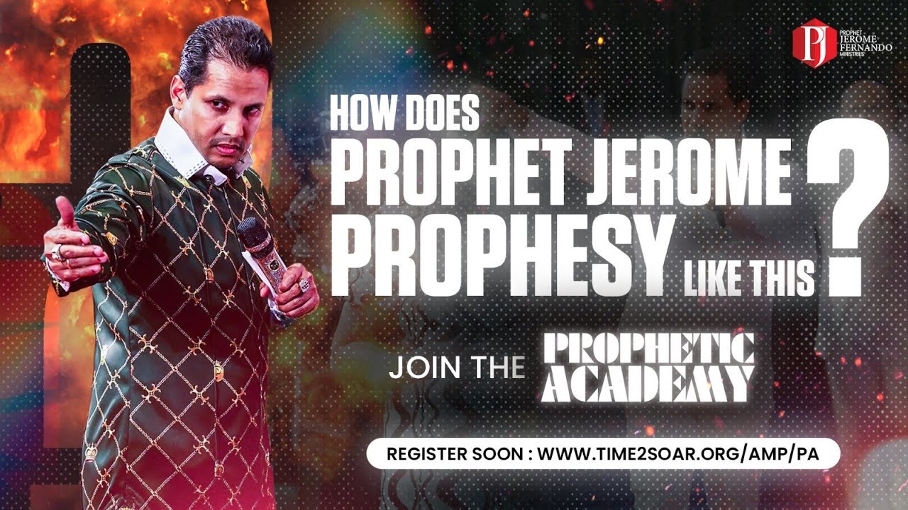 How does Prophet Jerome Prophesy like this? Join the Prophetic Academy ...