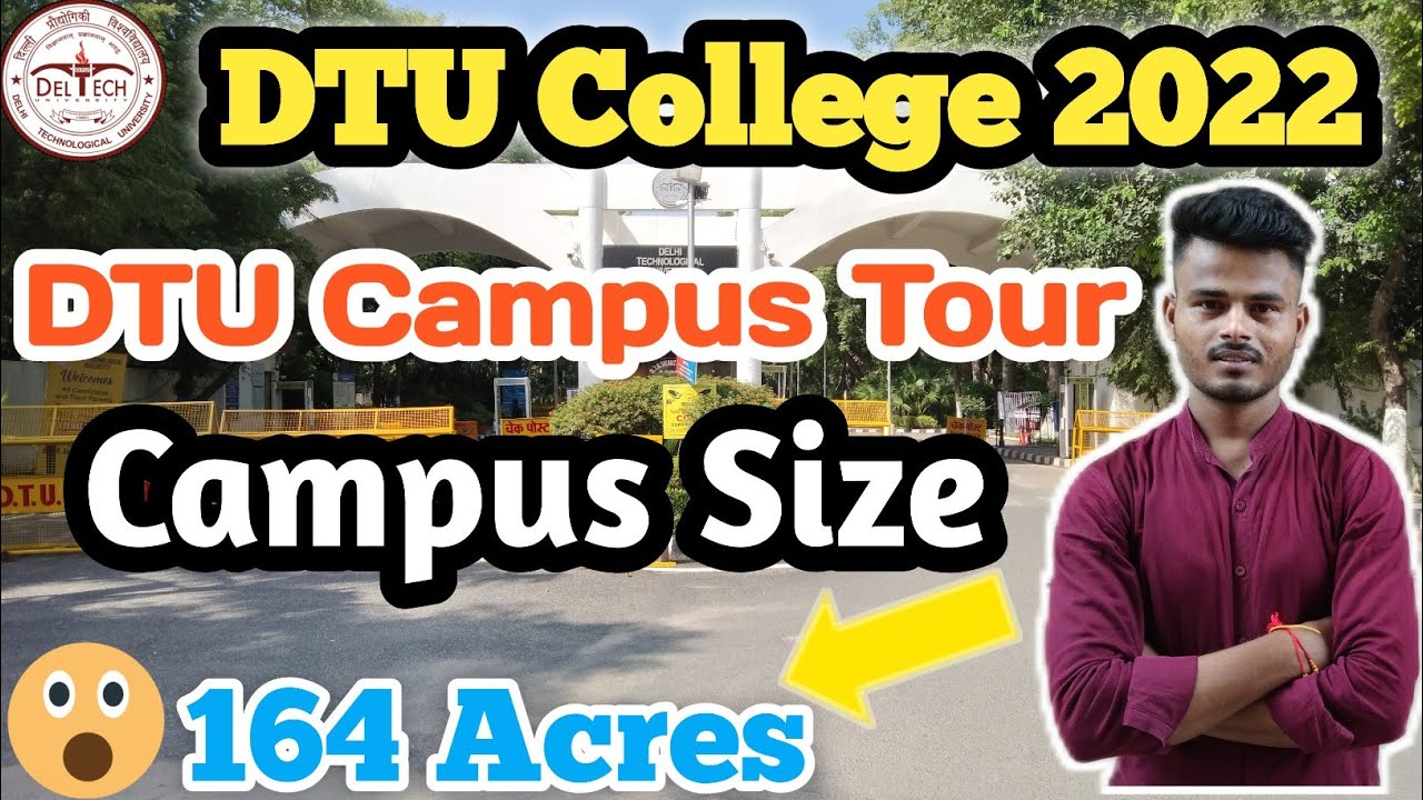 DTU Best College For Engineering Students / Campus Review ( Library ...