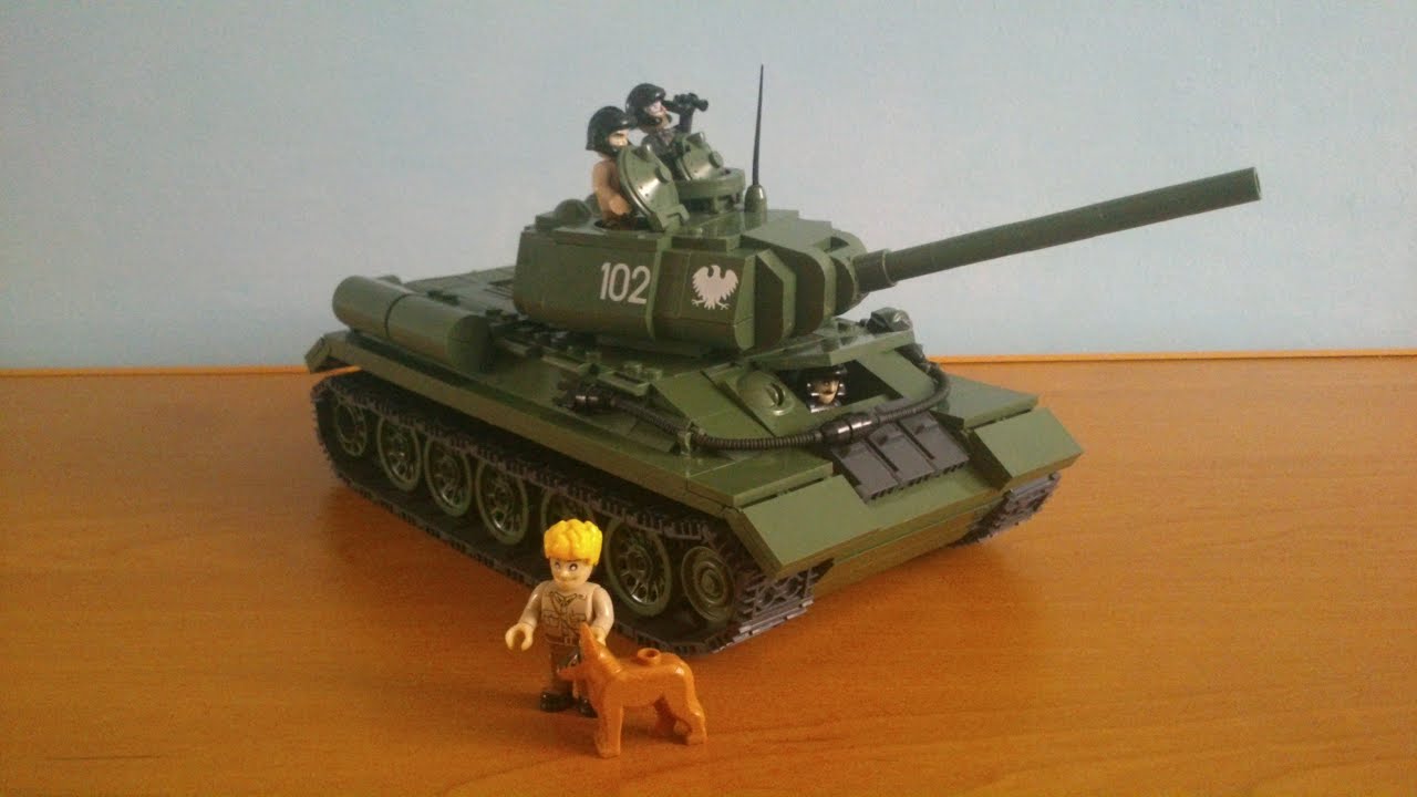 COBI MOC T34-85 Rudy 102 (Wielka Kolekcja COBI Bitwa o Berlin ...