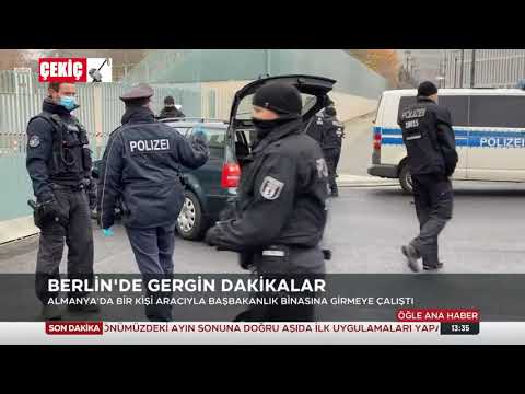 Almanya Berlin'de Gergin Dakikalar 25.11.2020 TURKEY