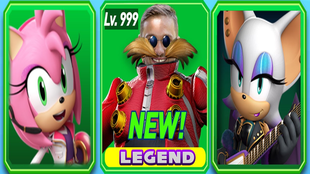 Sonic Forces Party Match vs Subscribers: Popstar Amy and Rockstar Rouge ...