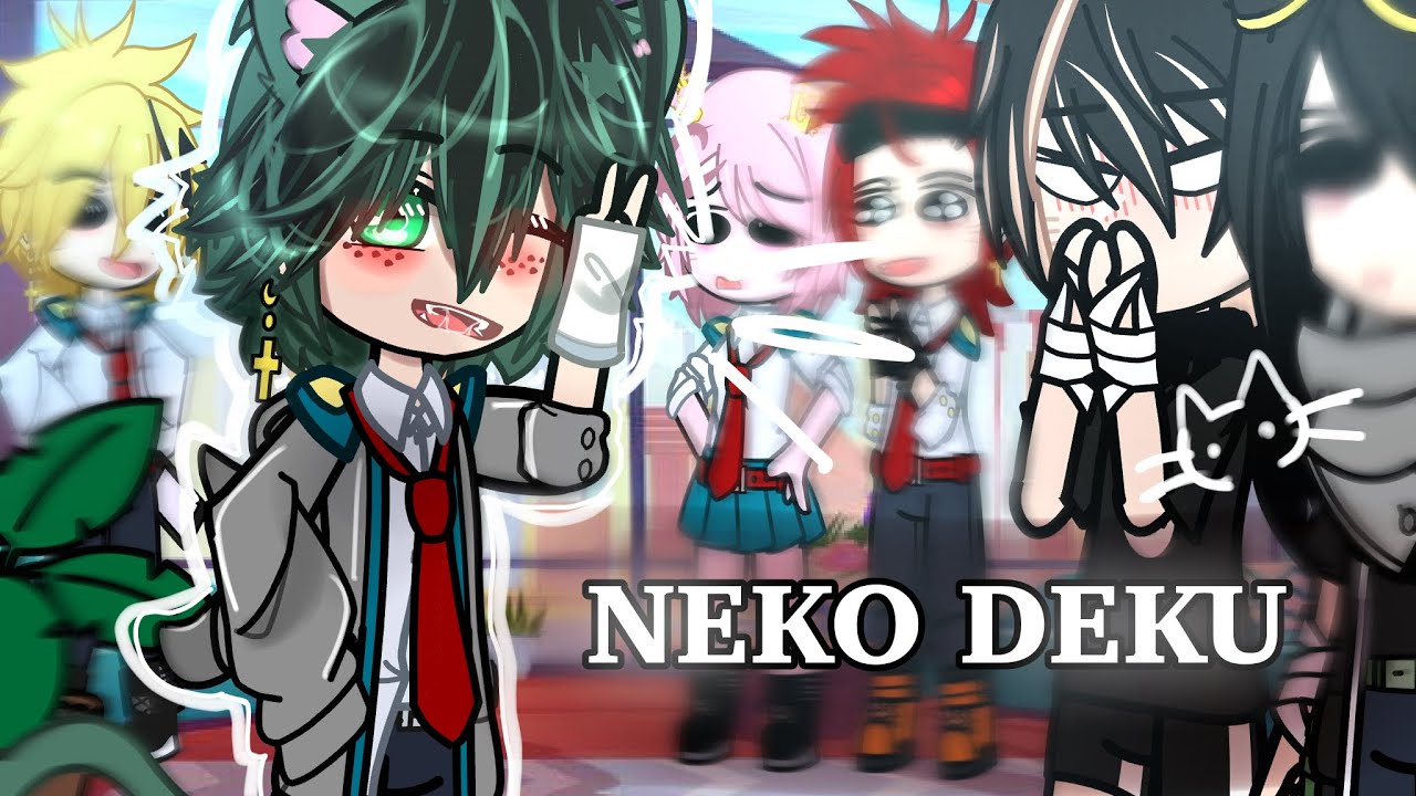 Neko(Cat) deku || meme/trend || BkDk || MHA/BNHA || AU || - YouTube